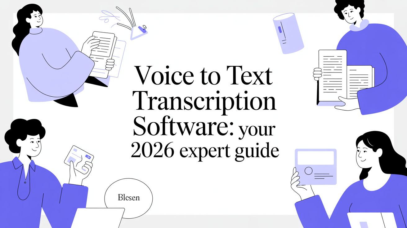 Voice to Text Transcription Software: Your 2026 Expert Guide ...
