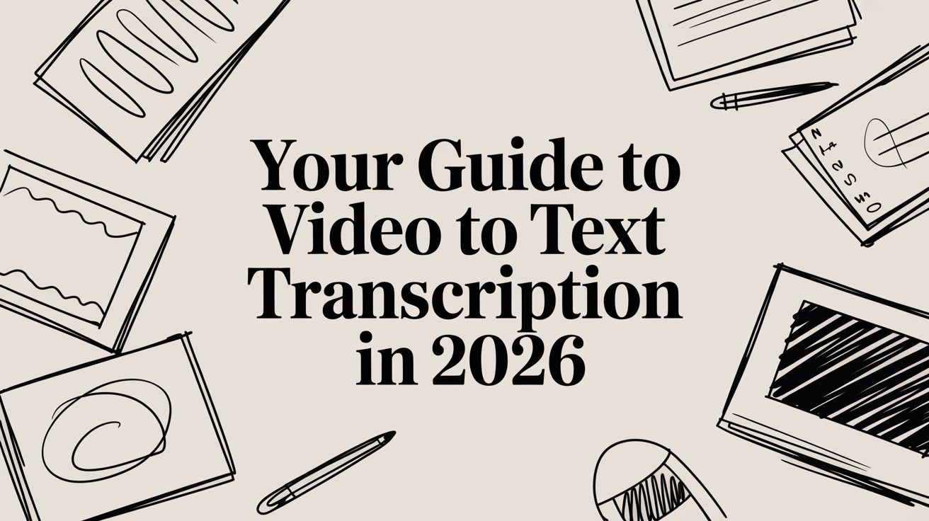 A Complete Guide to Video to Text Transcription | MeowTXT Blog